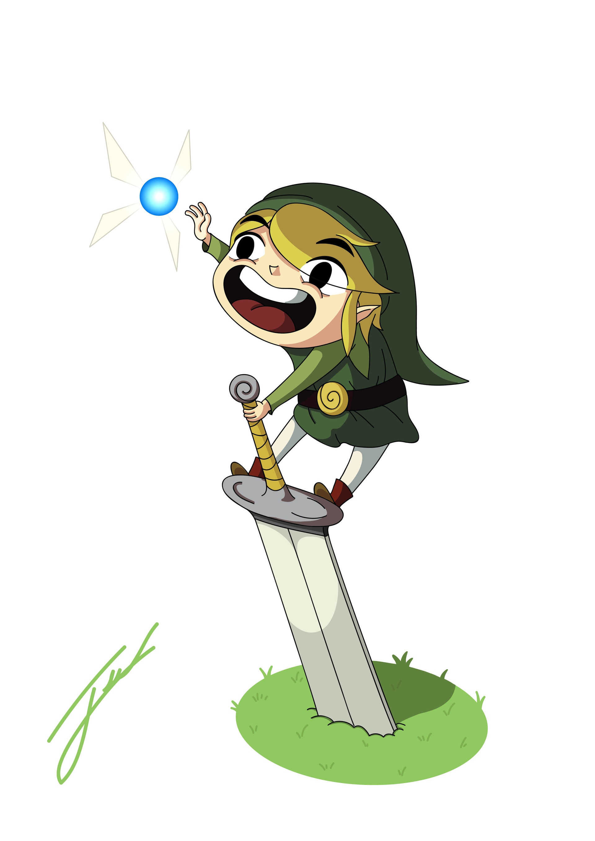 ArtStation - Link fan art