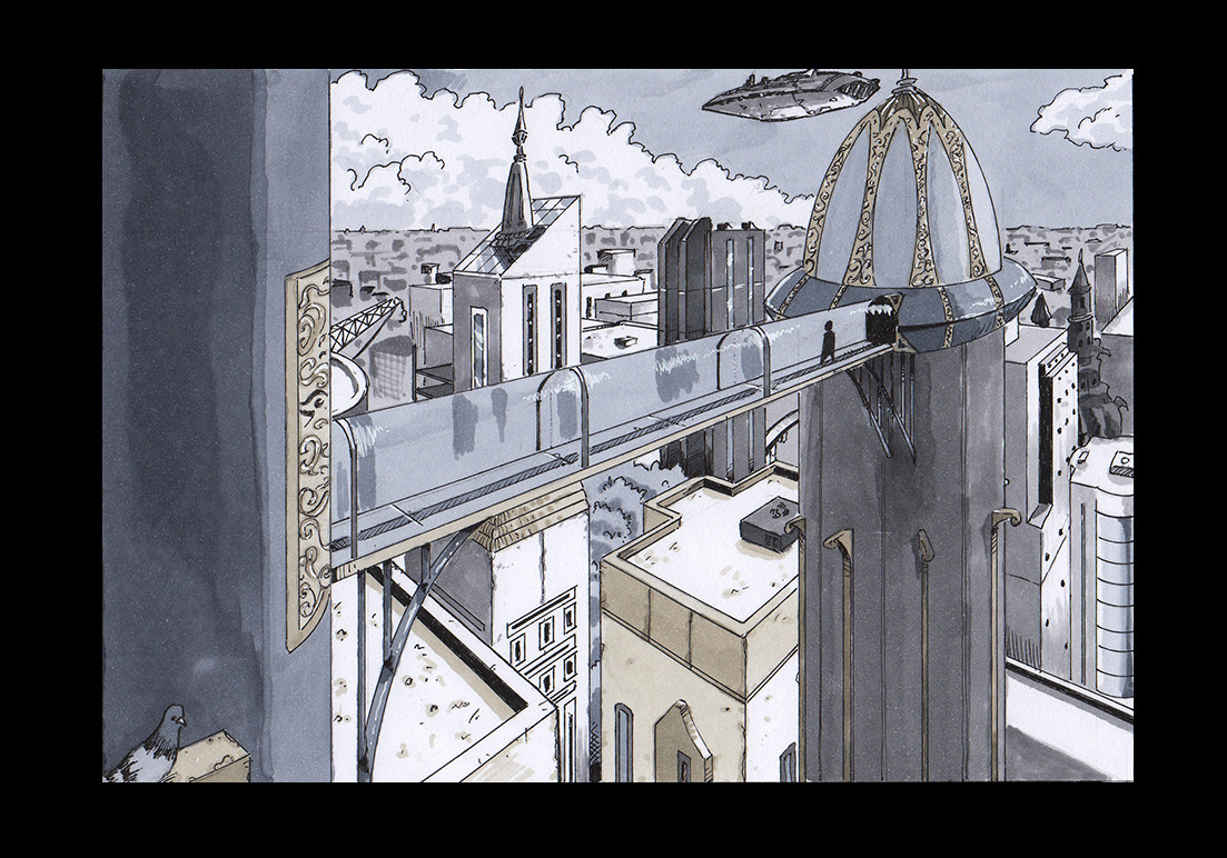 ArtStation - Alternate World City