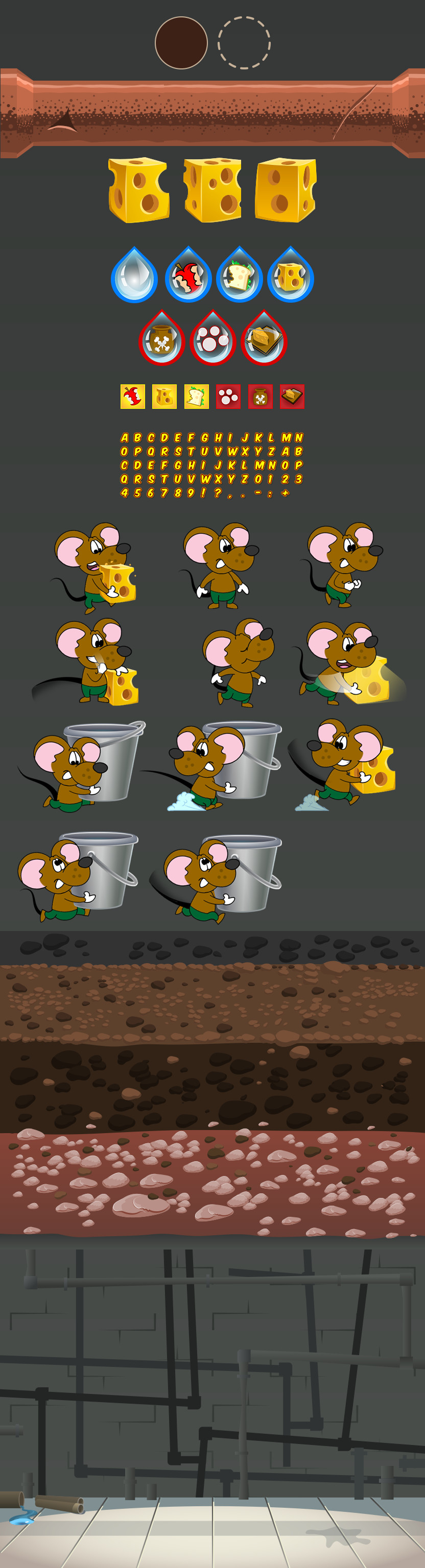 ArtStation - Letterfall GameArt