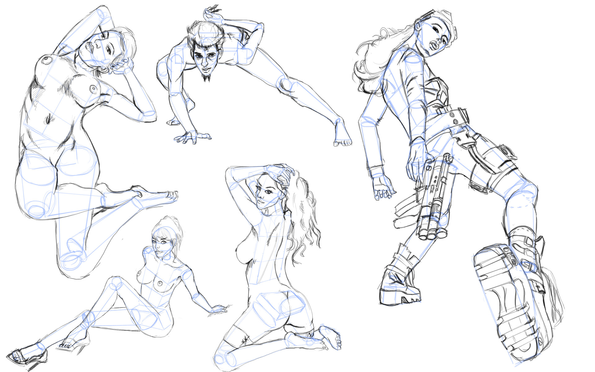 how to draw female body deviantart