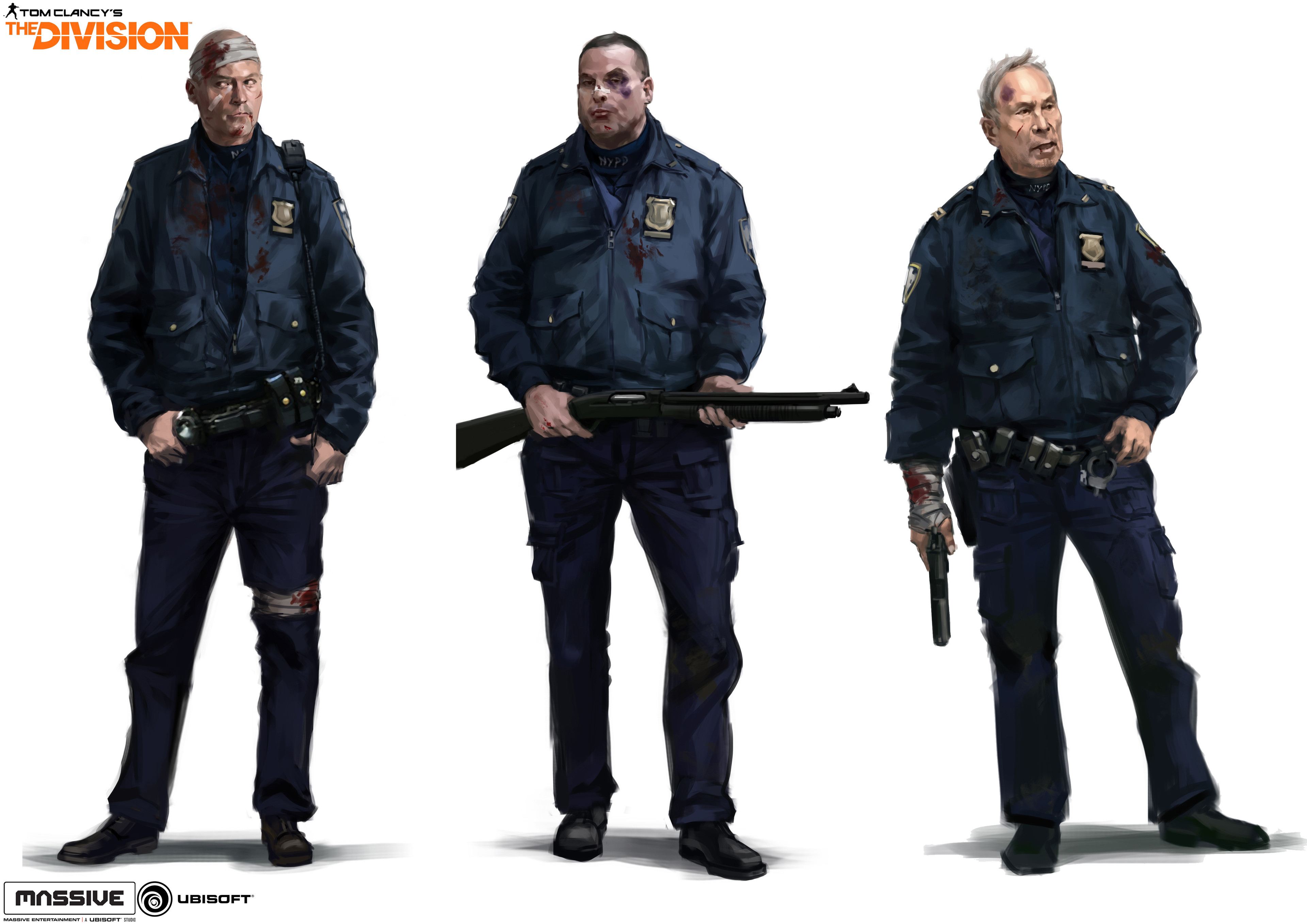 Miguel Iglesias - The Division: JTF/PoliceOfficers Concept