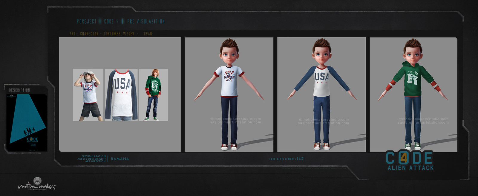 Sasi Art . - Code4.alien attack.