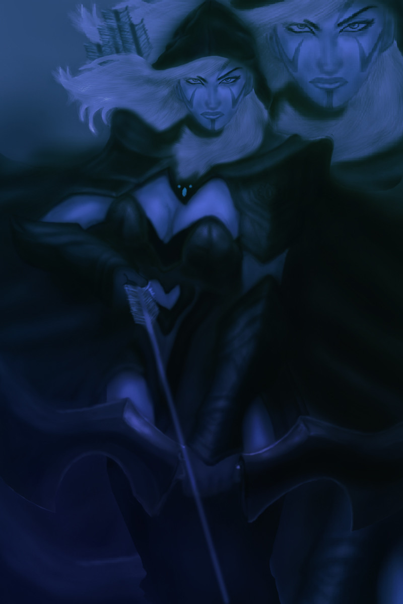 ArtStation - DROW RANGER FROM WOW..