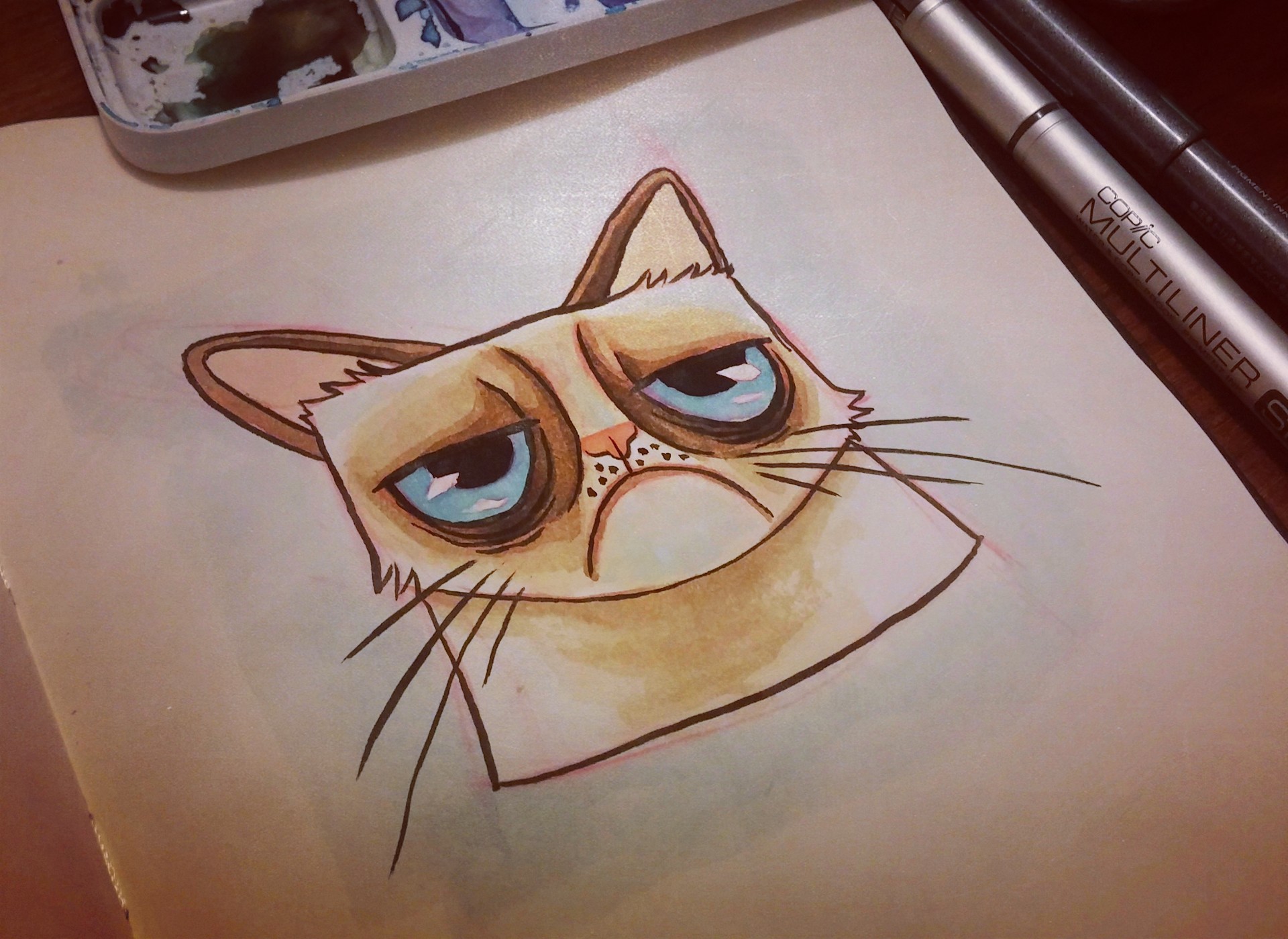 ArtStation - grumpy cat