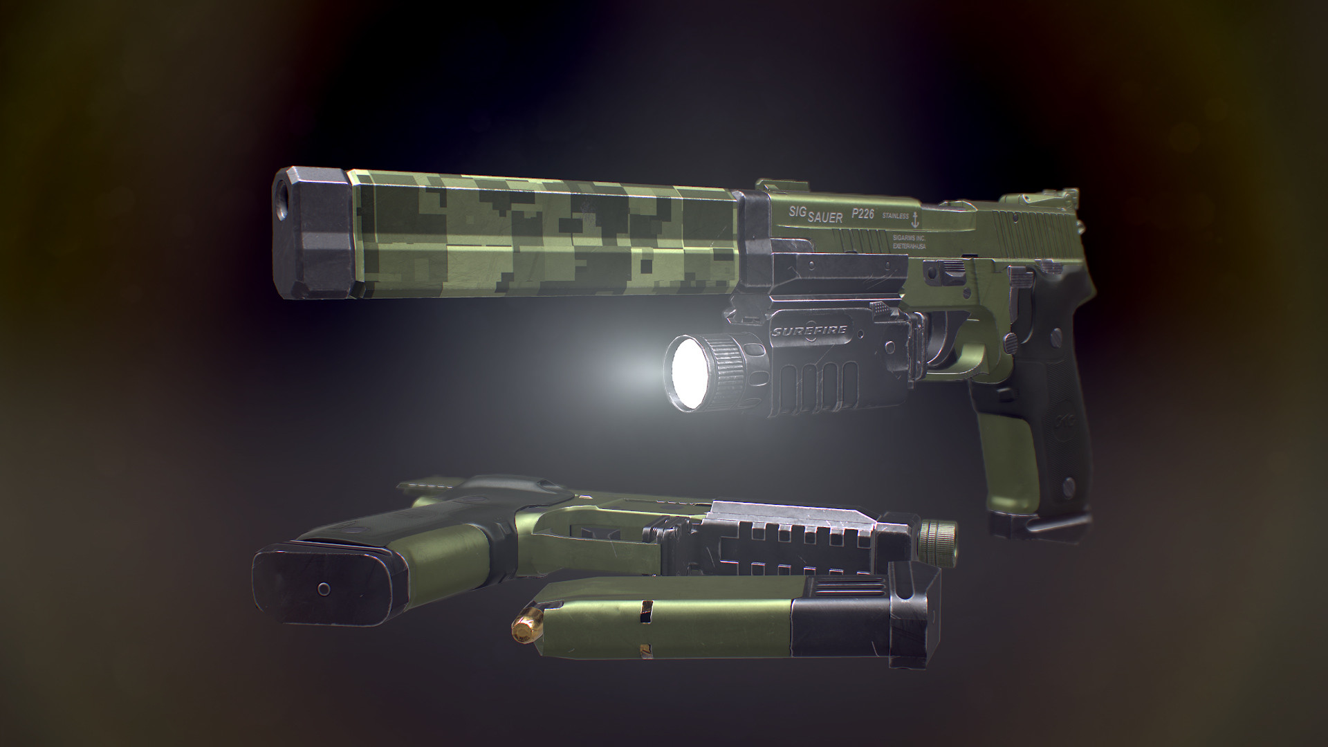 Sig Sauer P226 Tactical Light Laser | Shelly Lighting