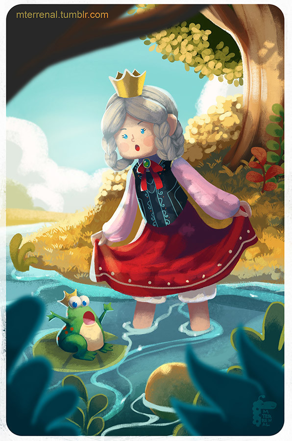 ArtStation - The Frog Prince