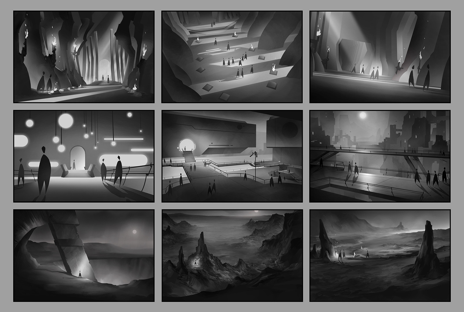 ArtStation - Storyboard thumbnails