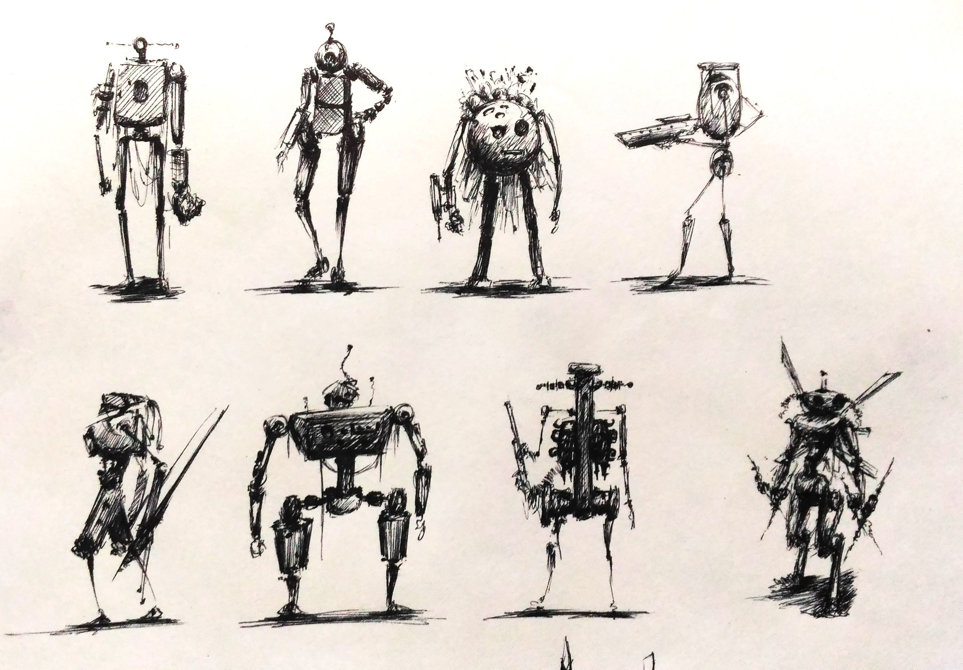 ArtStation - sci-fi doodle