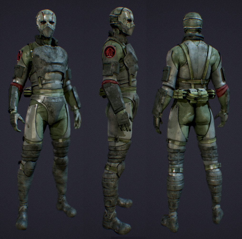 ArtStation - Amarok Player character 06
