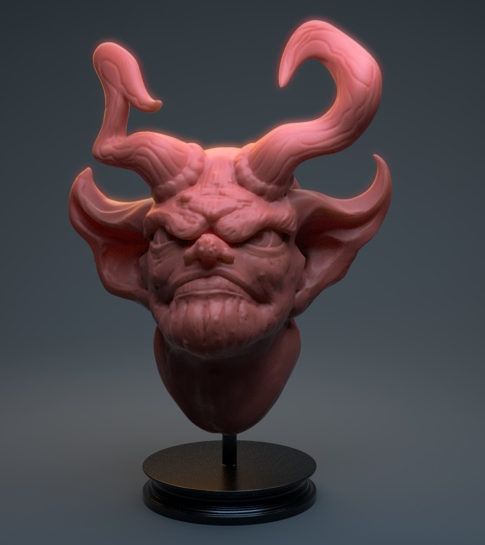 ArtStation - Minor Demon Speedsculpt