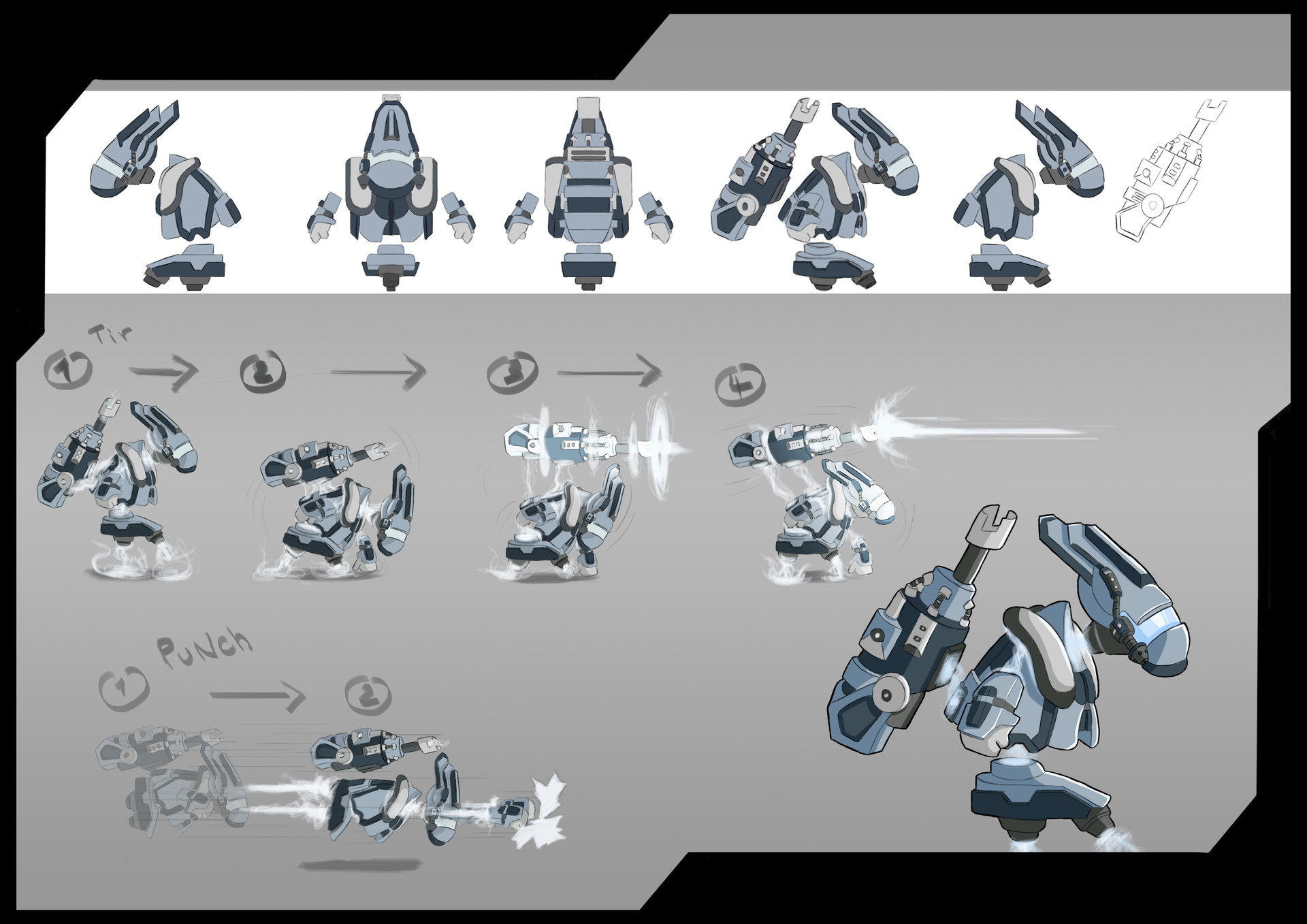 ArtStation - Battle Robot - B53