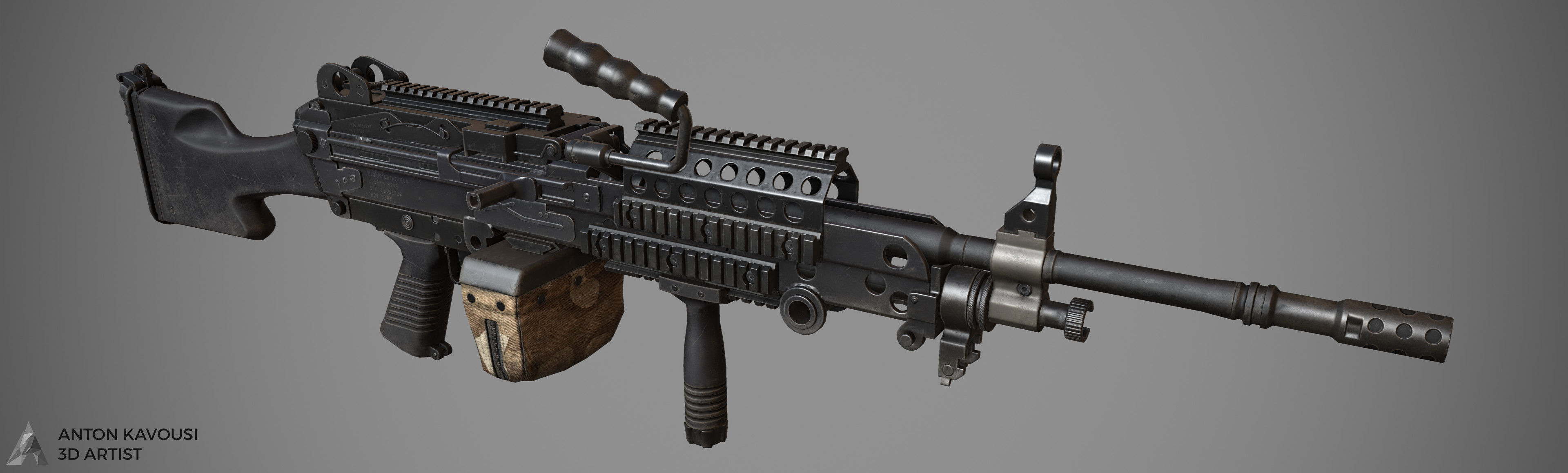 Anton Kavousi - M249 SAW
