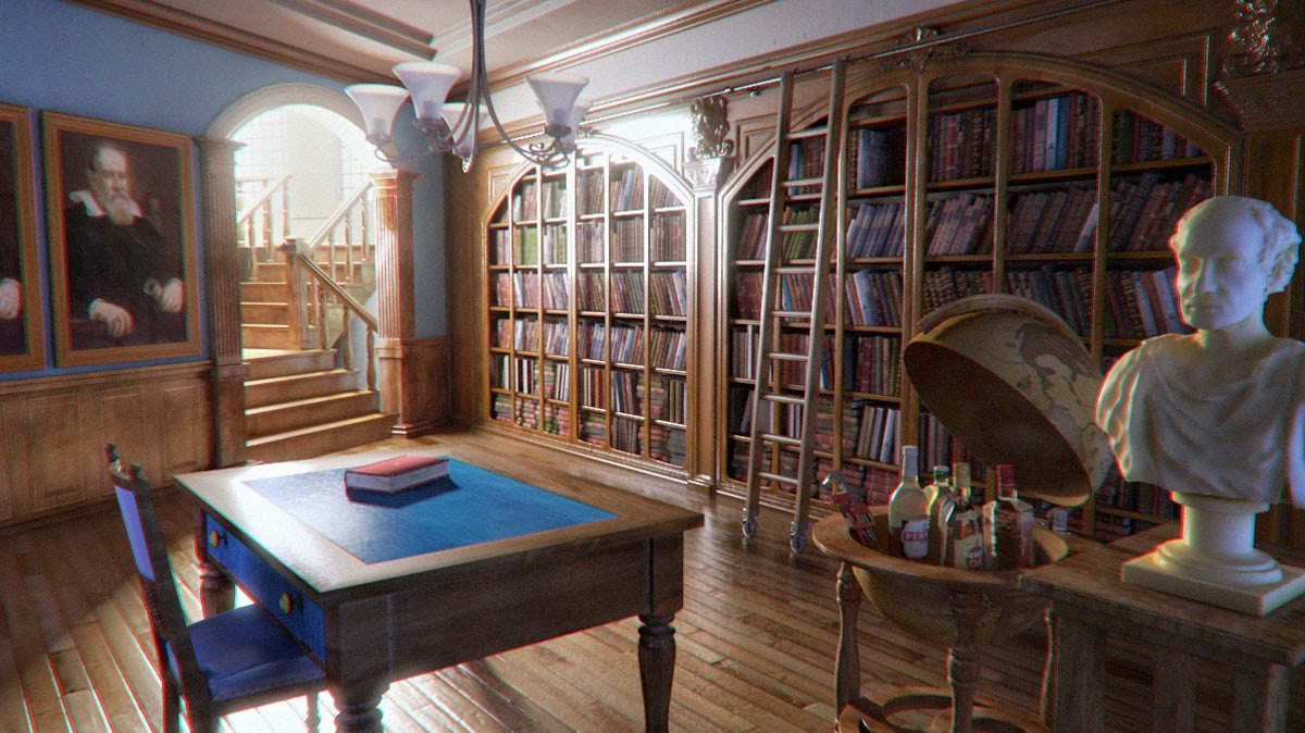 ArtStation - old library