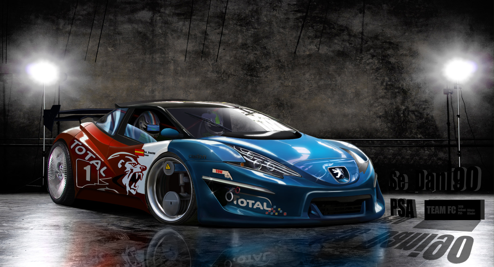 ArtStation - Peugeot 708 Concept