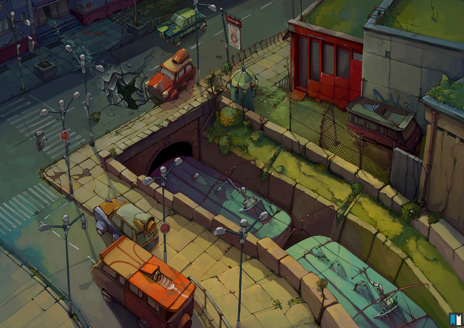 ArtStation - AETHERNAUT - Environment - Cityscene