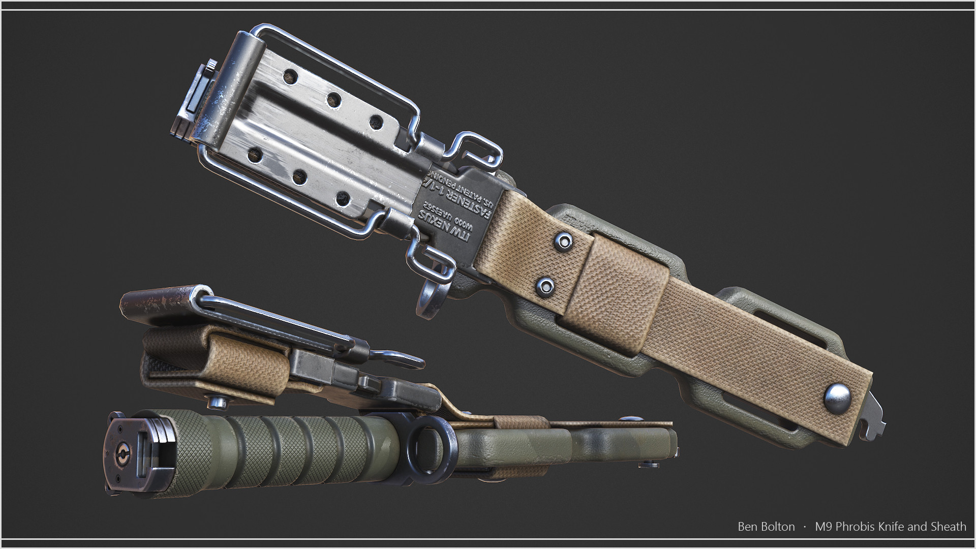 Ben Bolton - M9 Phrobis Knife + Sheath