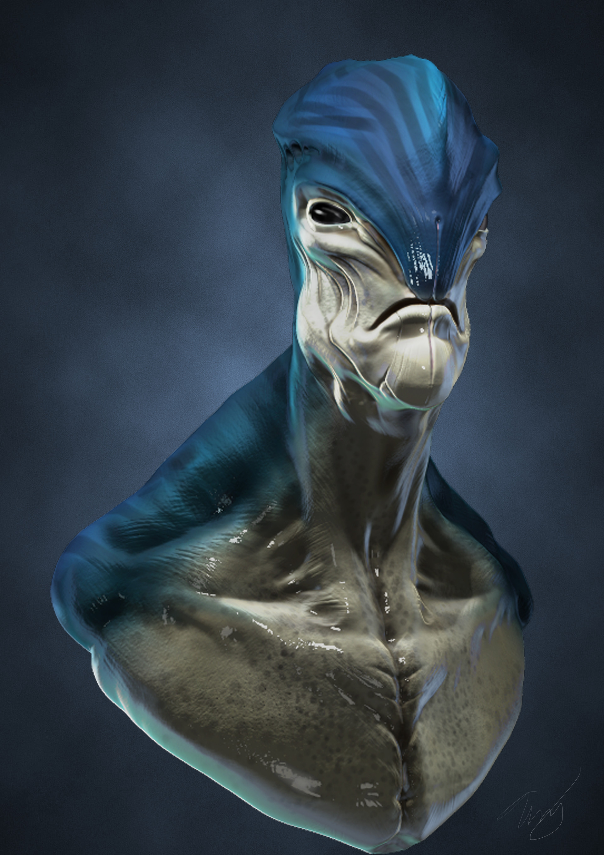 ArtStation - alien character