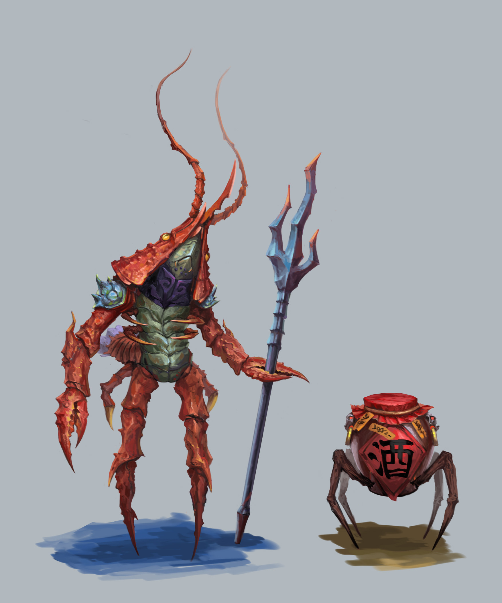 ArtStation - Shrimp soldier