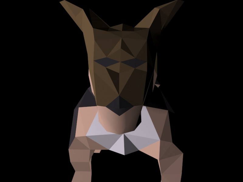 ArtStation - Quick build low poly Yorkshire Terrier