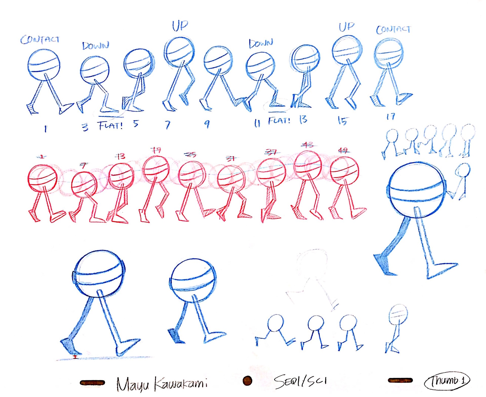 Mayu Kawakami - 2D Animation Thumbnails