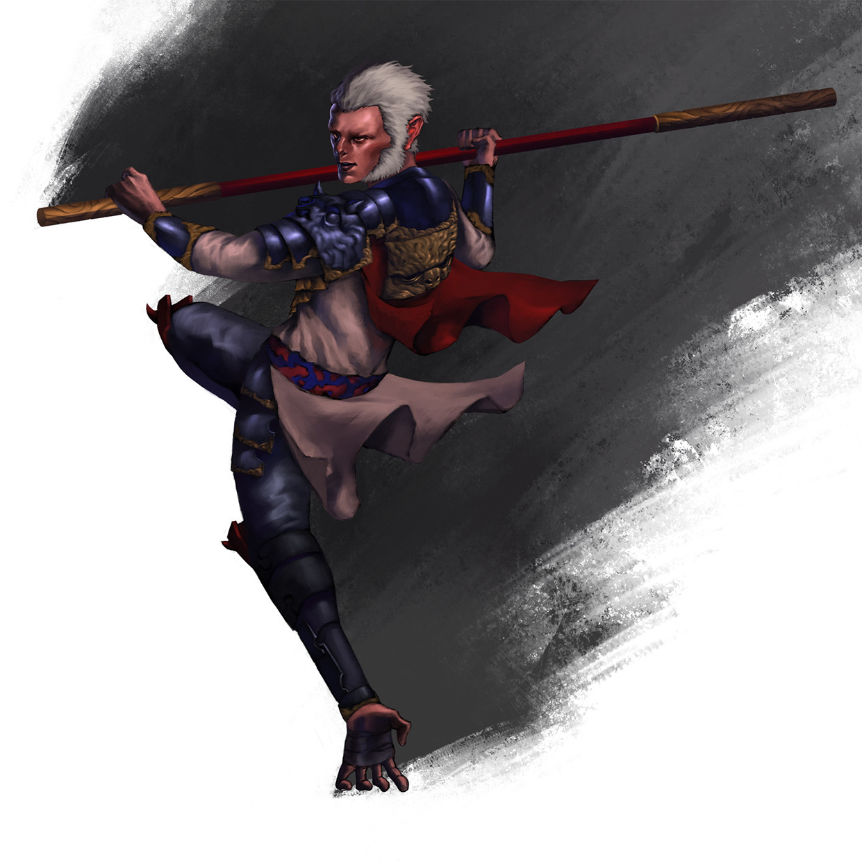 ArtStation - MonkeyKing_SunWuKong | GeneralTianPeng_ZhuBaJie