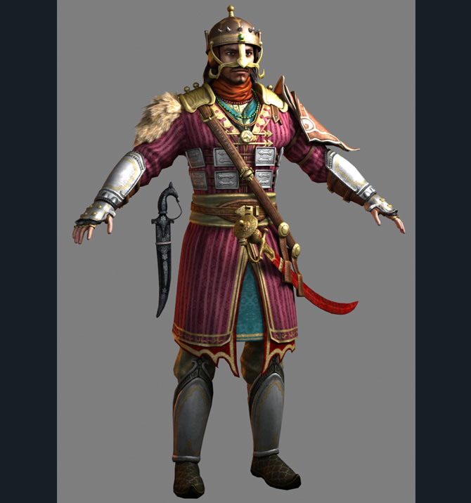 ArtStation - Shamsher, The Mughal