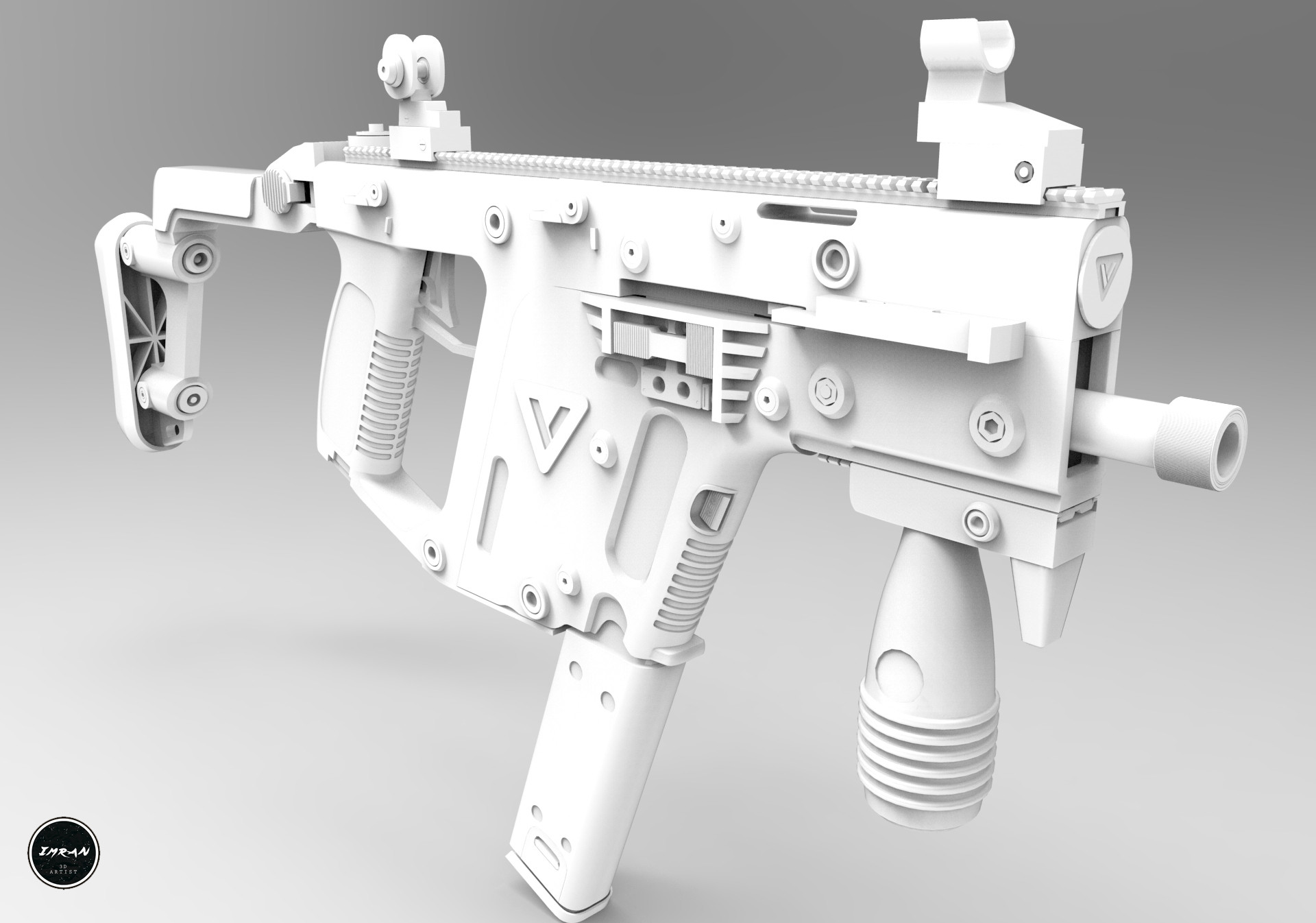 ArtStation - digital weapon