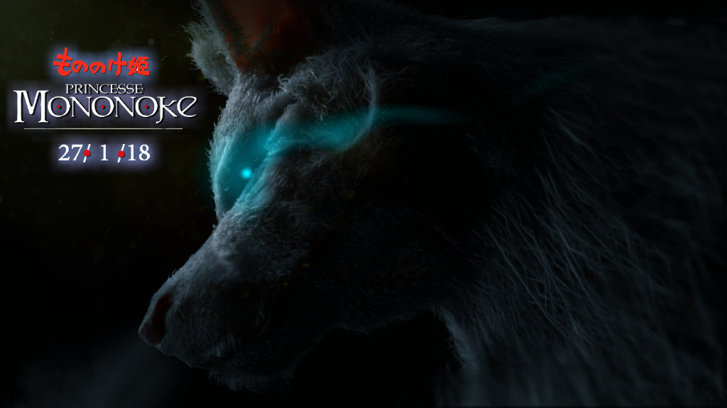 ArtStation - Princess Mononoke :Moro no Kimi