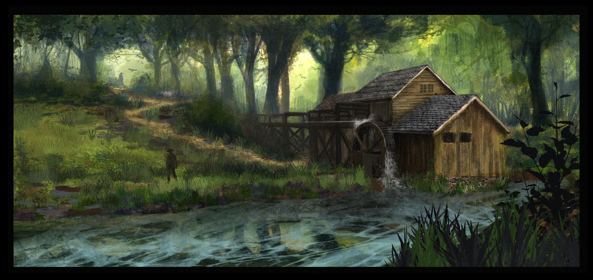 ArtStation - Old Grist Mill