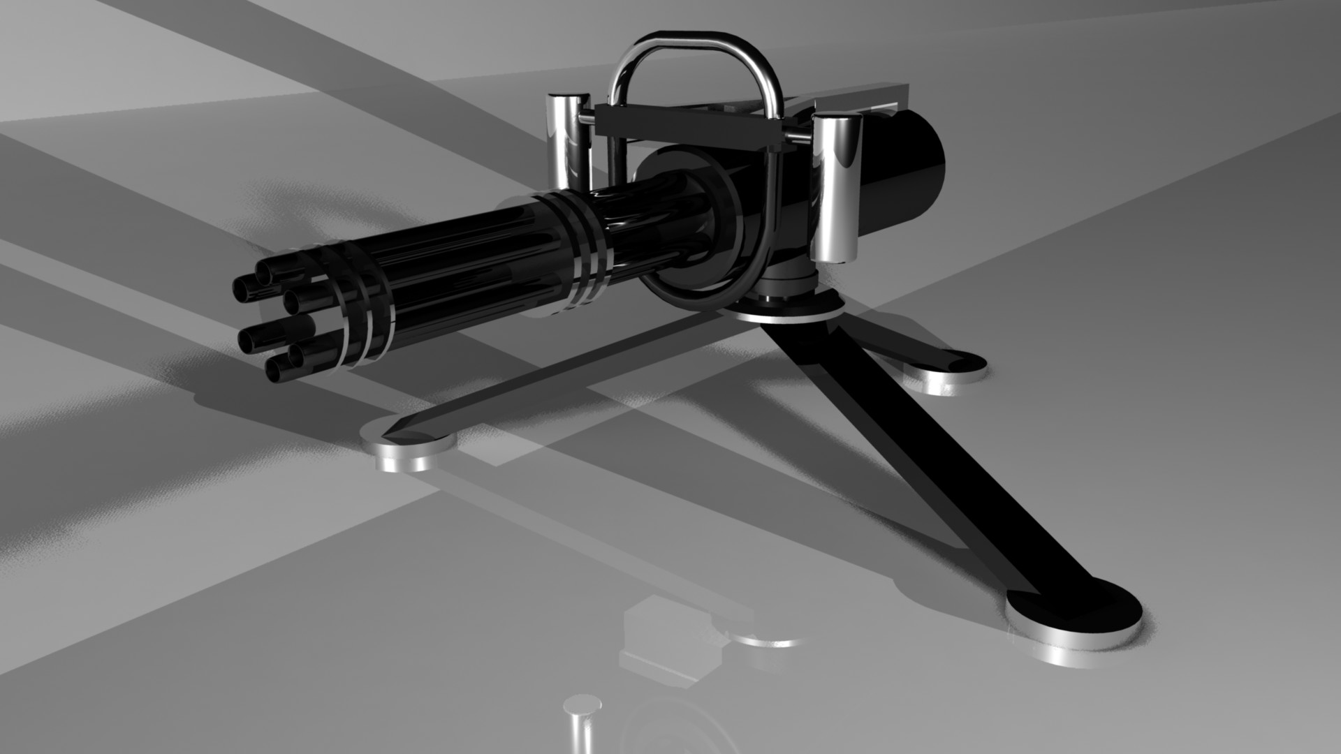 ArtStation - Gatling Gun