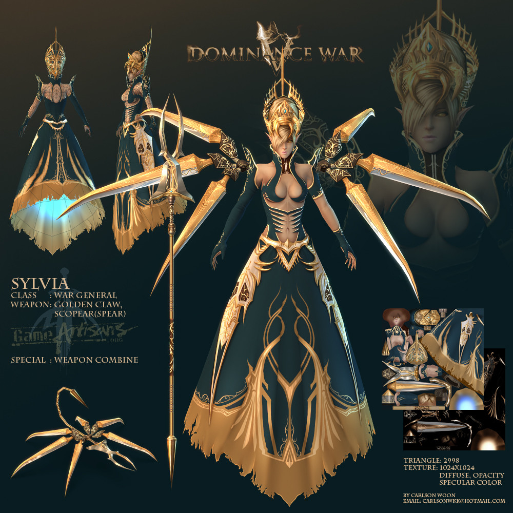 ArtStation - Dominance War V Pre Tournament - Sylvia