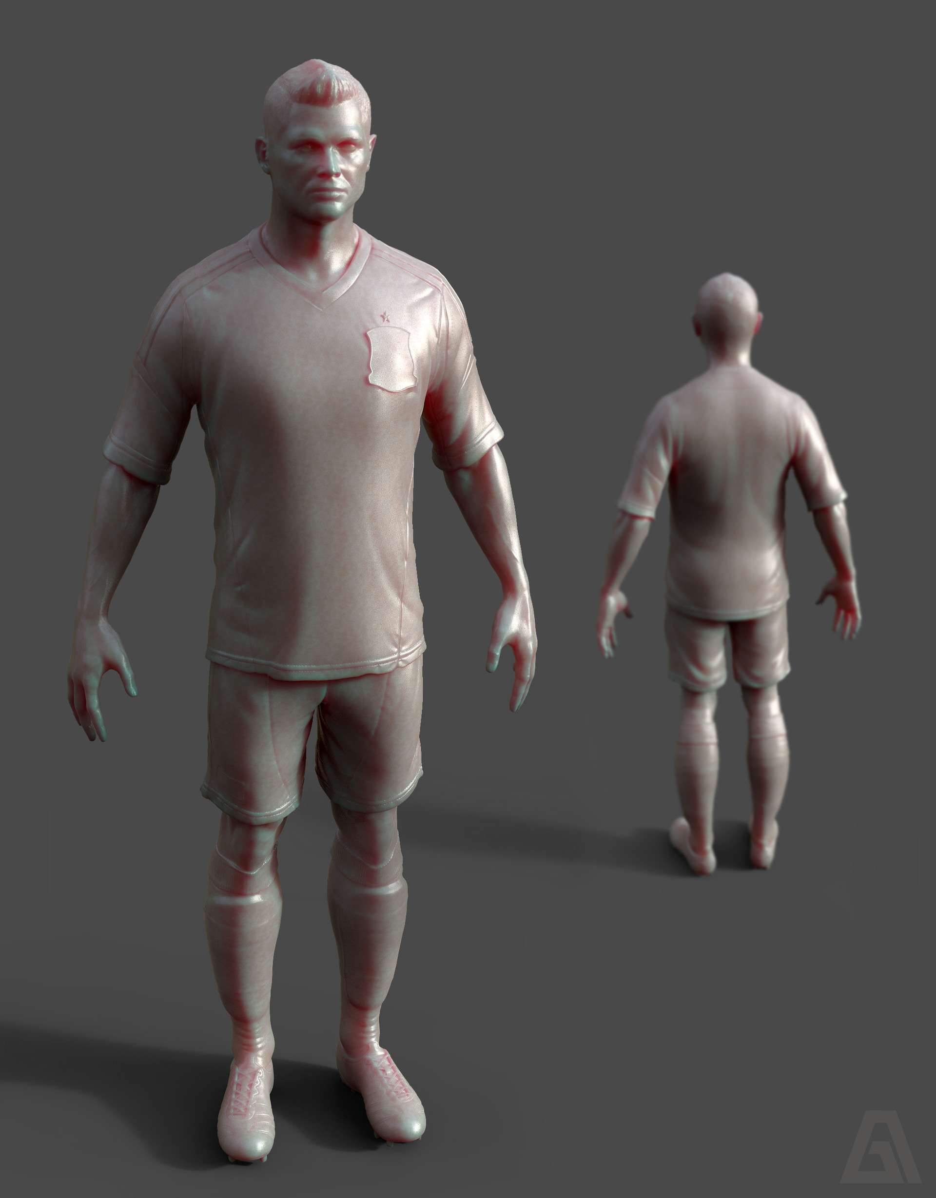 ArtStation - Soccer Player