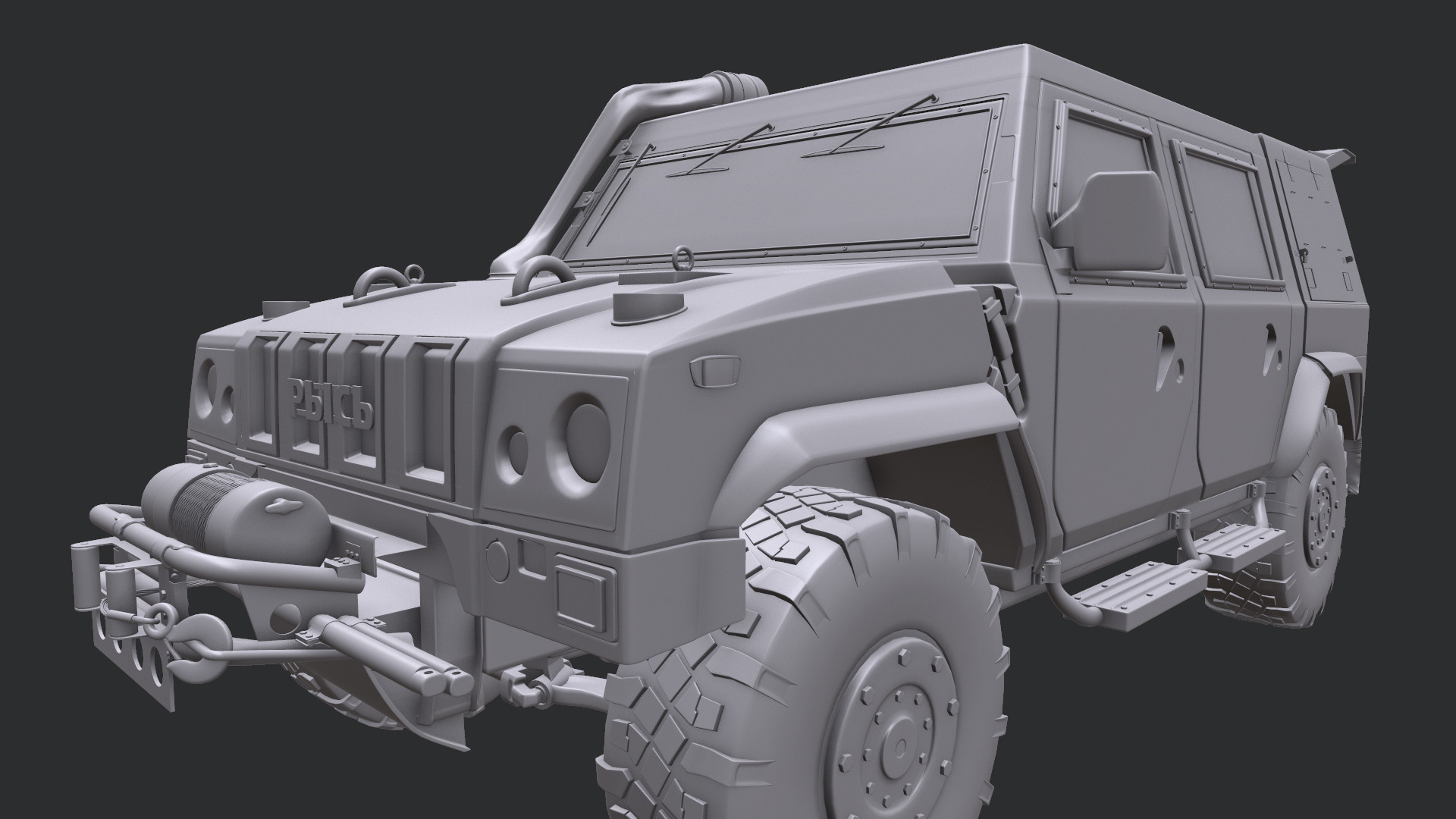 ArtStation - armored car