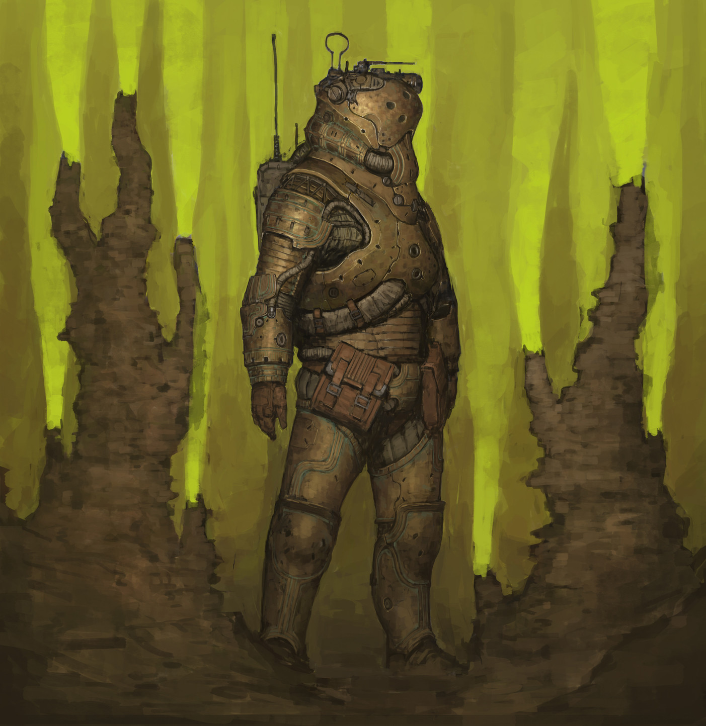 ArtStation - Extreme Environment Suit