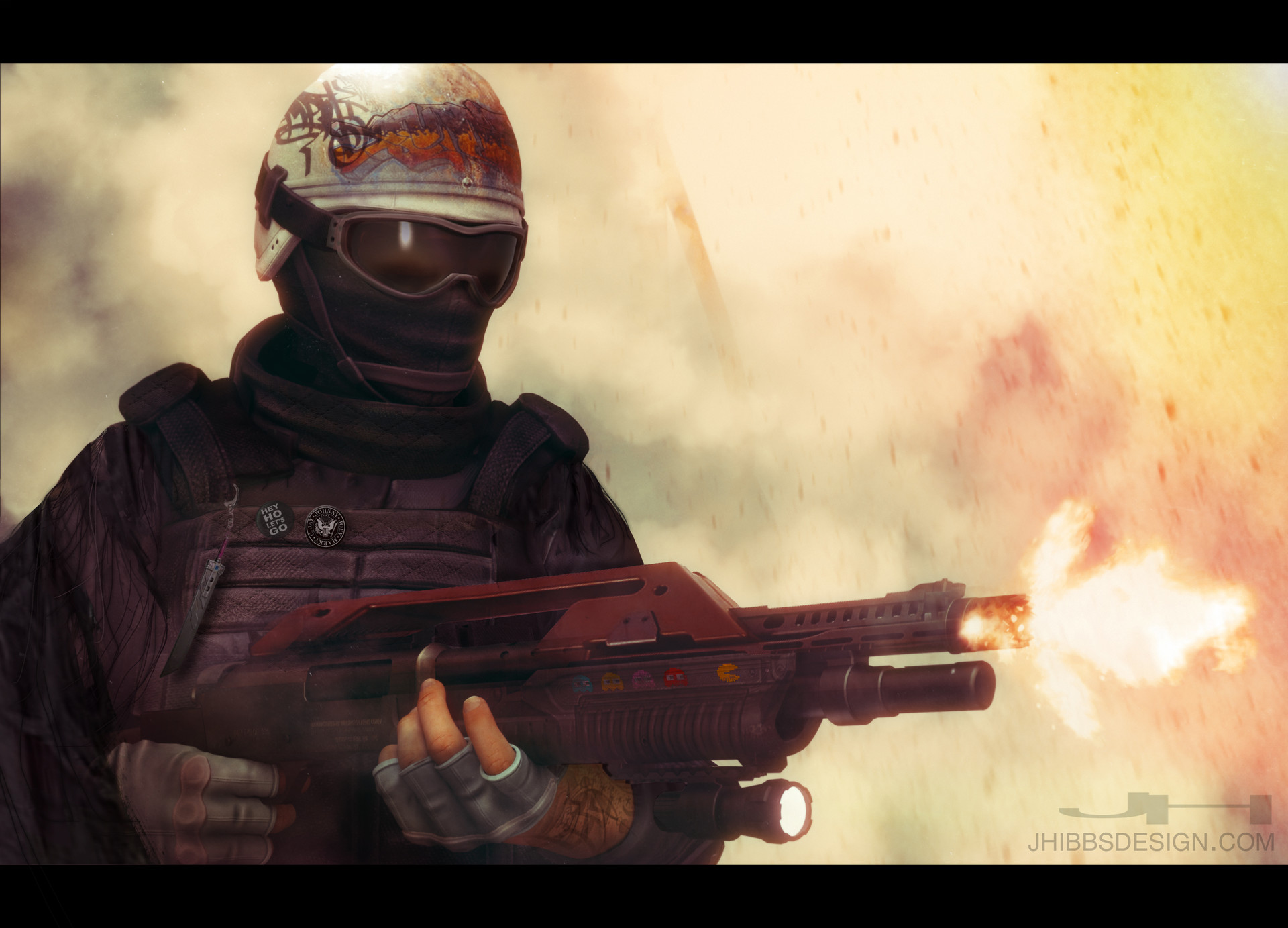 ArtStation - Salvage OPS: Isamu, Mech Hunter