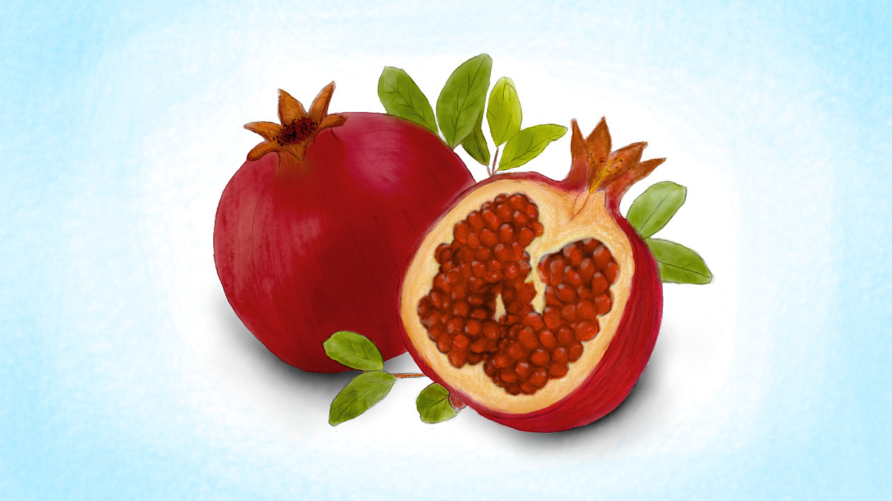 ArtStation - Grenade fruit