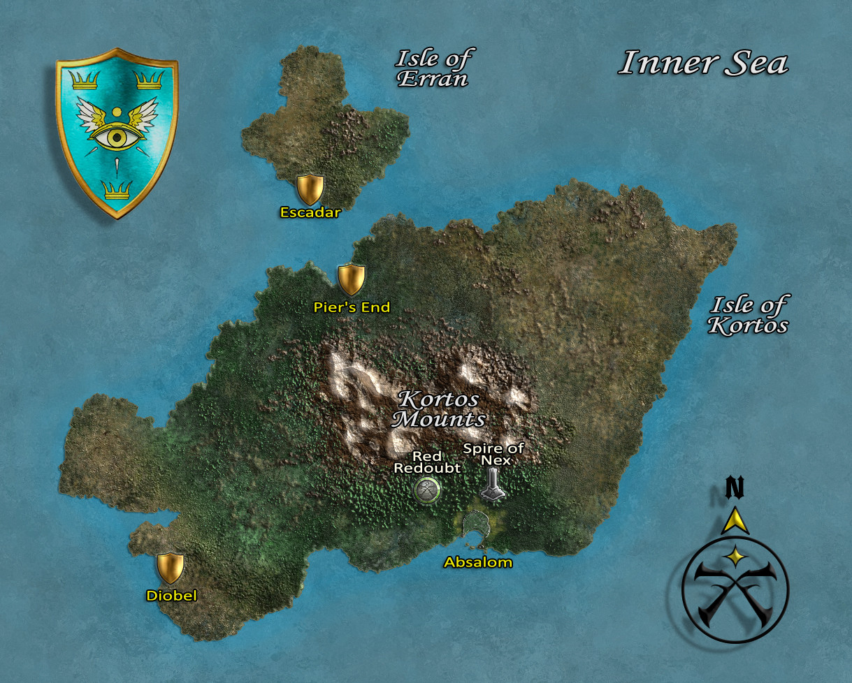 ArtStation - Map of Kortos