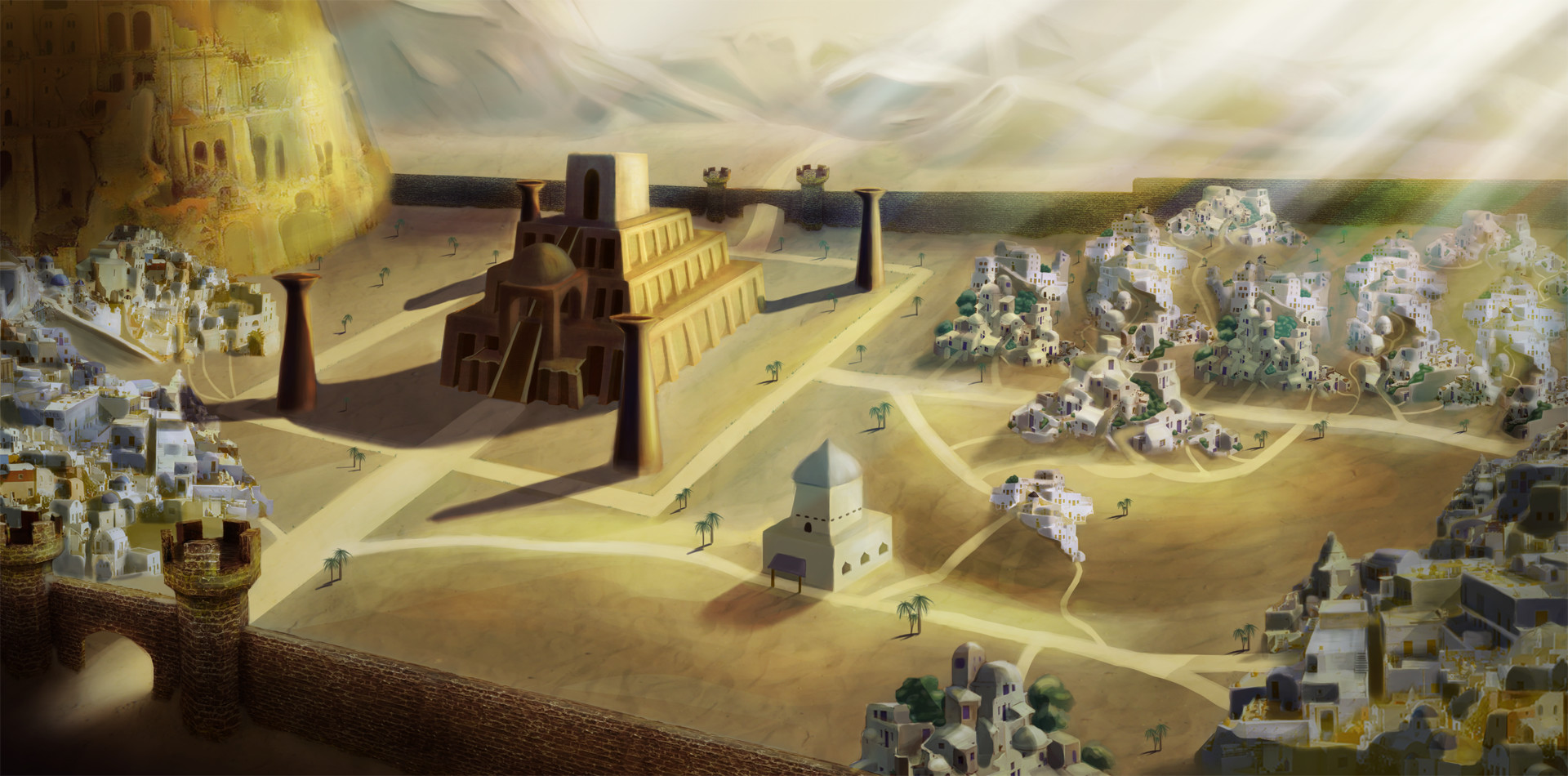 ArtStation - Chaldean City of Babylon