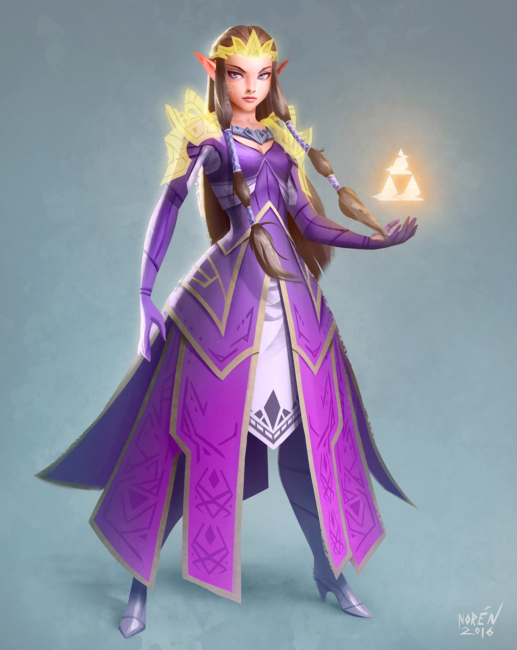 ArtStation - Princess Zelda
