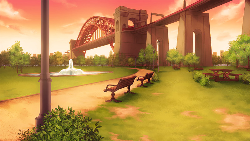 Anime Park Background