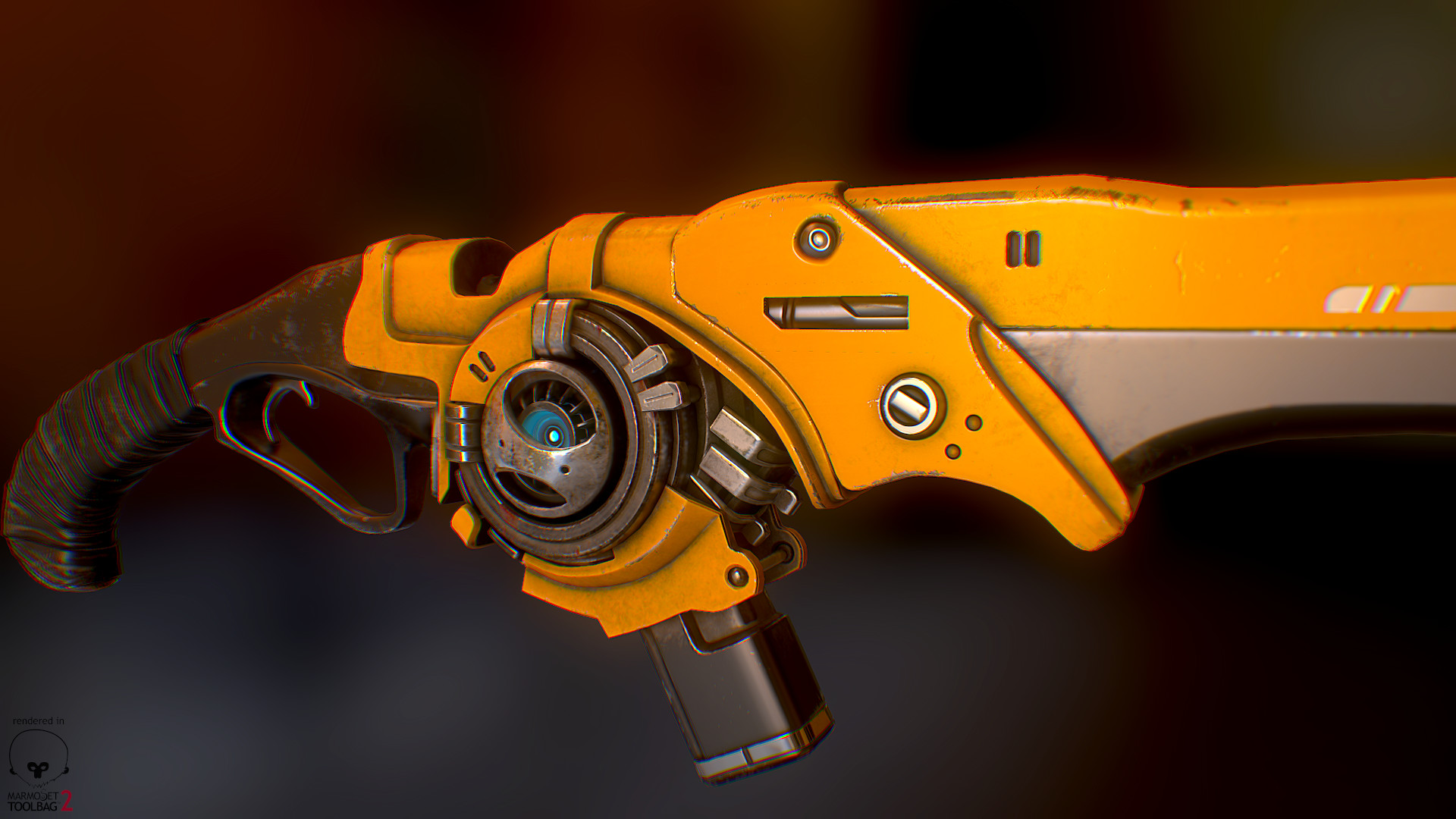 ArtStation - VULCAN SR88 Slug Thrower