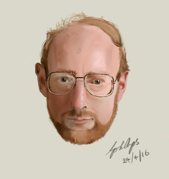 ArtStation - Sir Clive Sinclair (Happy birthday ZX Speccy)