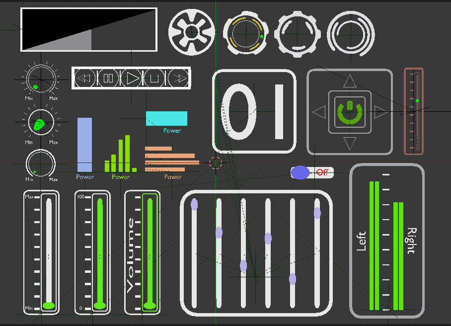 ArtStation - Interface Elements Pack 1