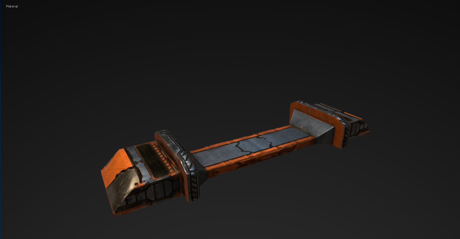 ArtStation - Sci fi door step