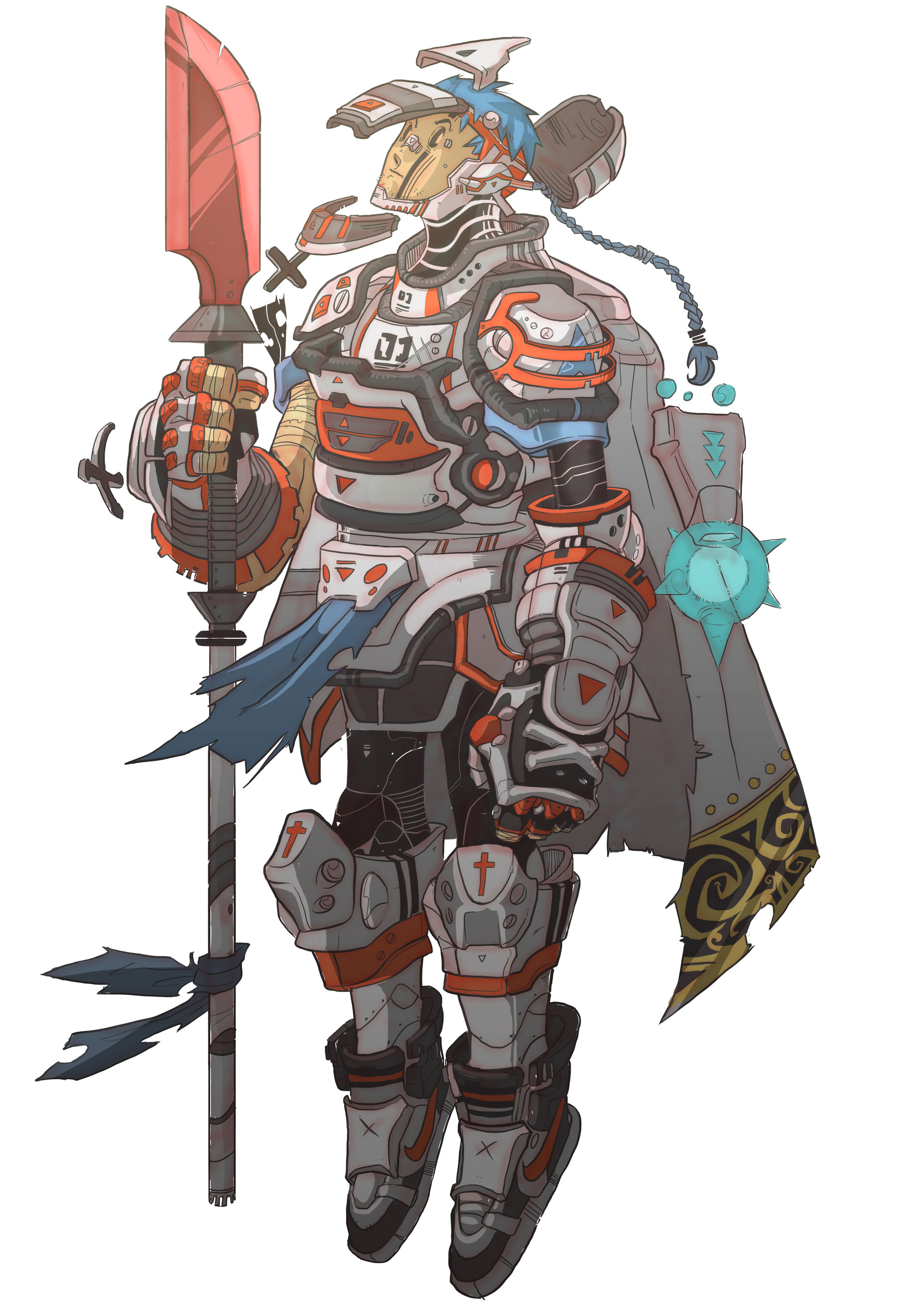 ArtStation - Alternative Future soldier