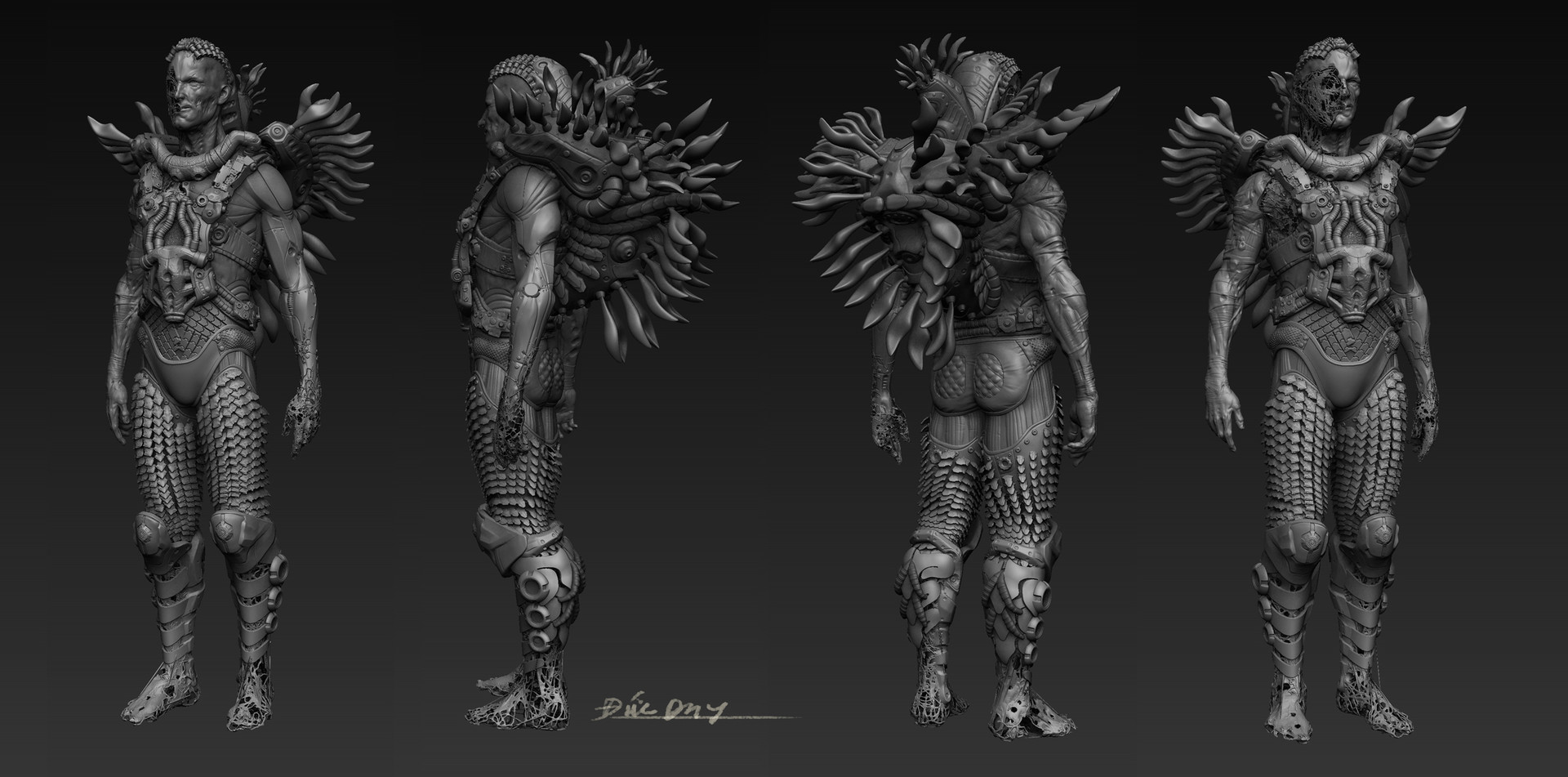 ArtStation - Wire man