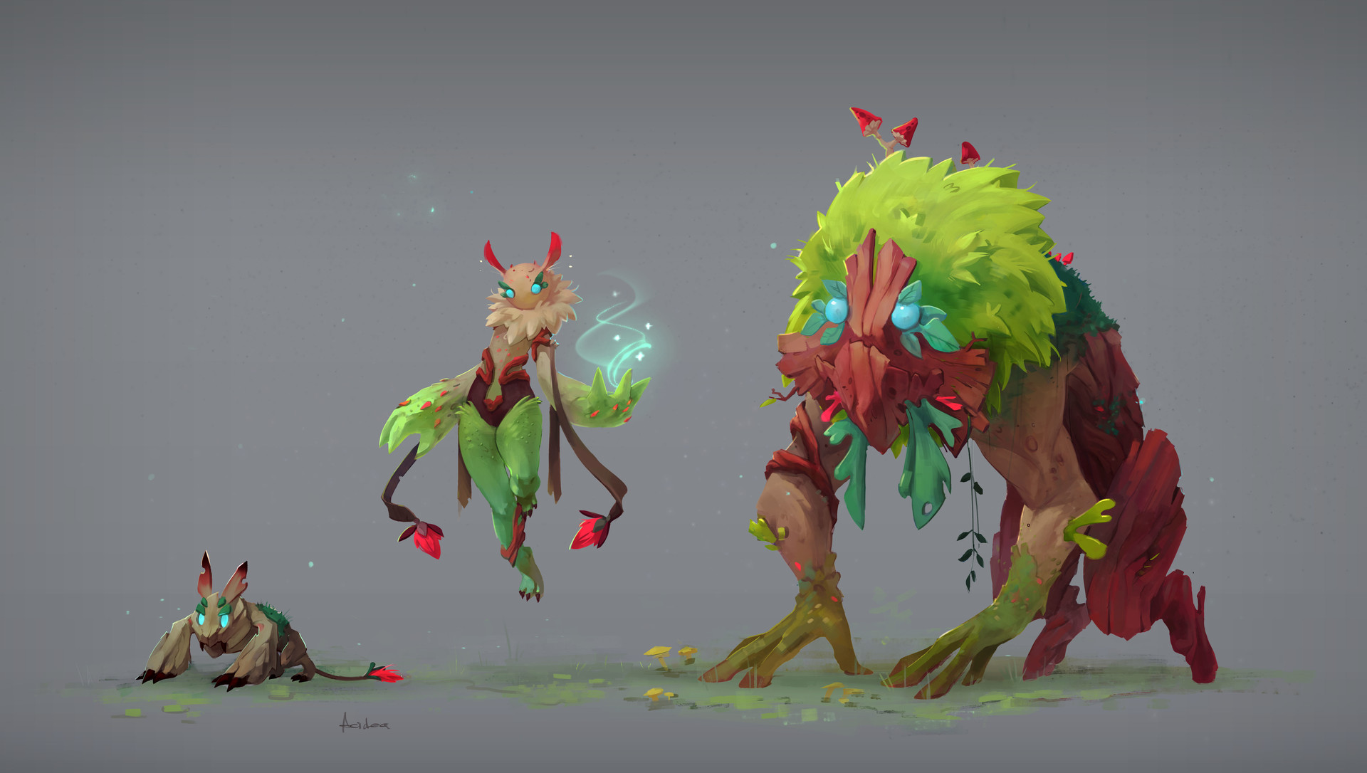 ArtStation - Forest army