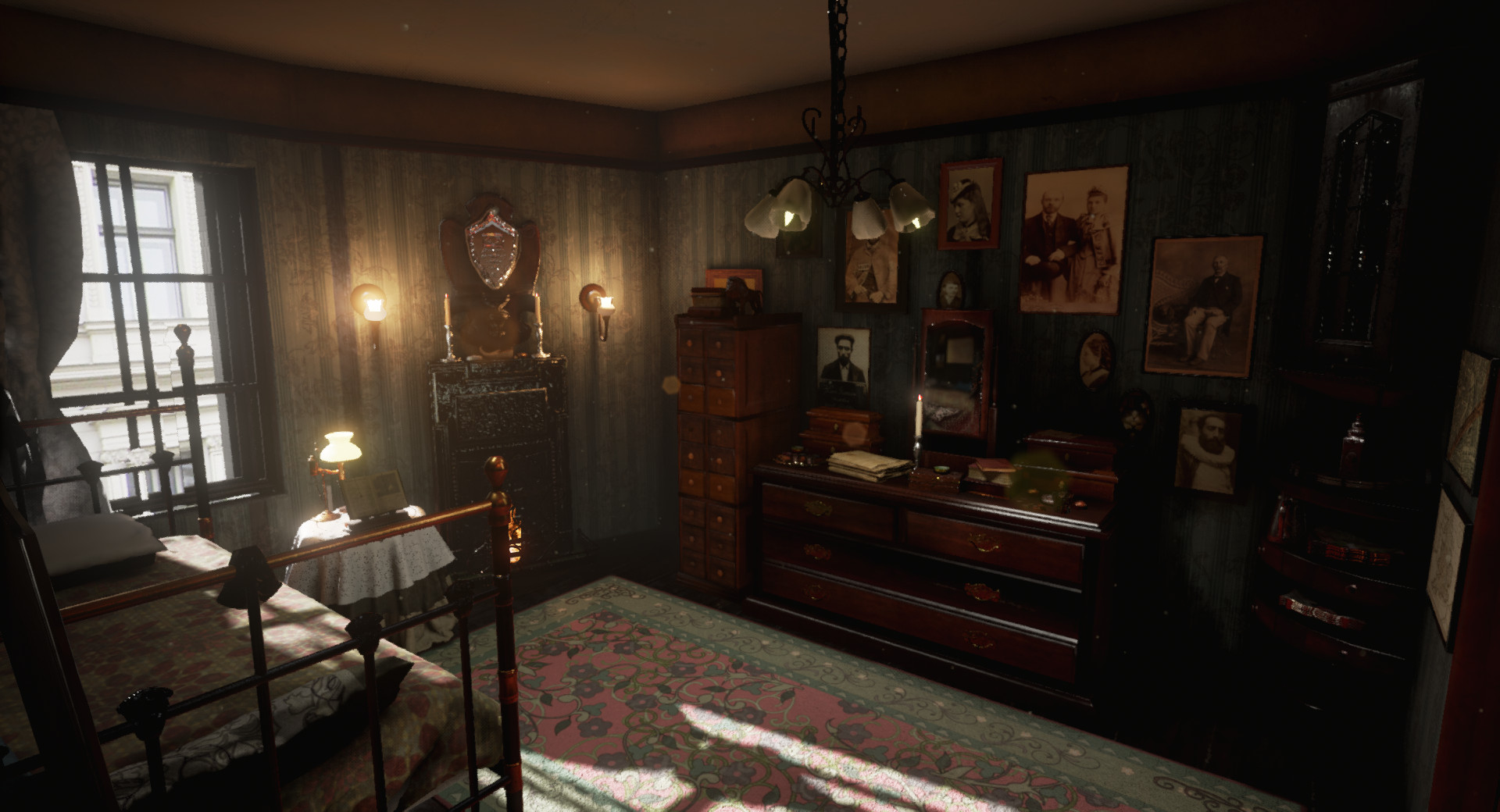 Sherlock Bedroom Theme