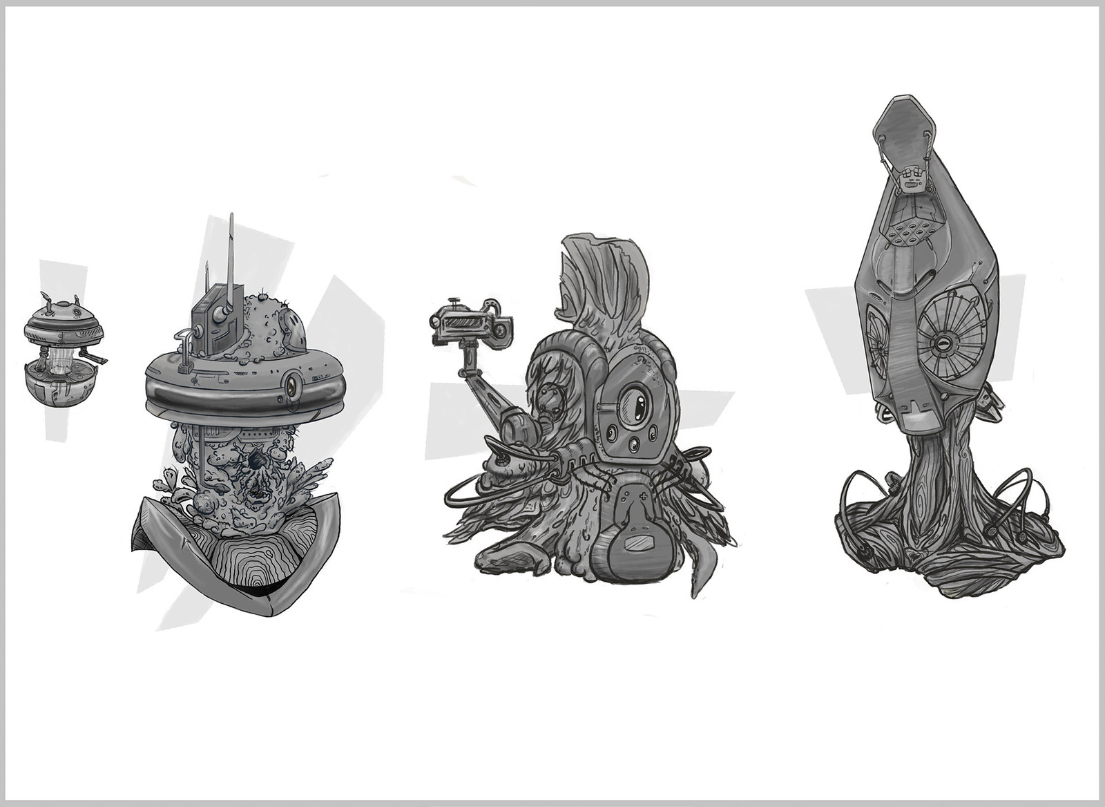 Tom Busscher - Exam - Cyberpunk Creatures