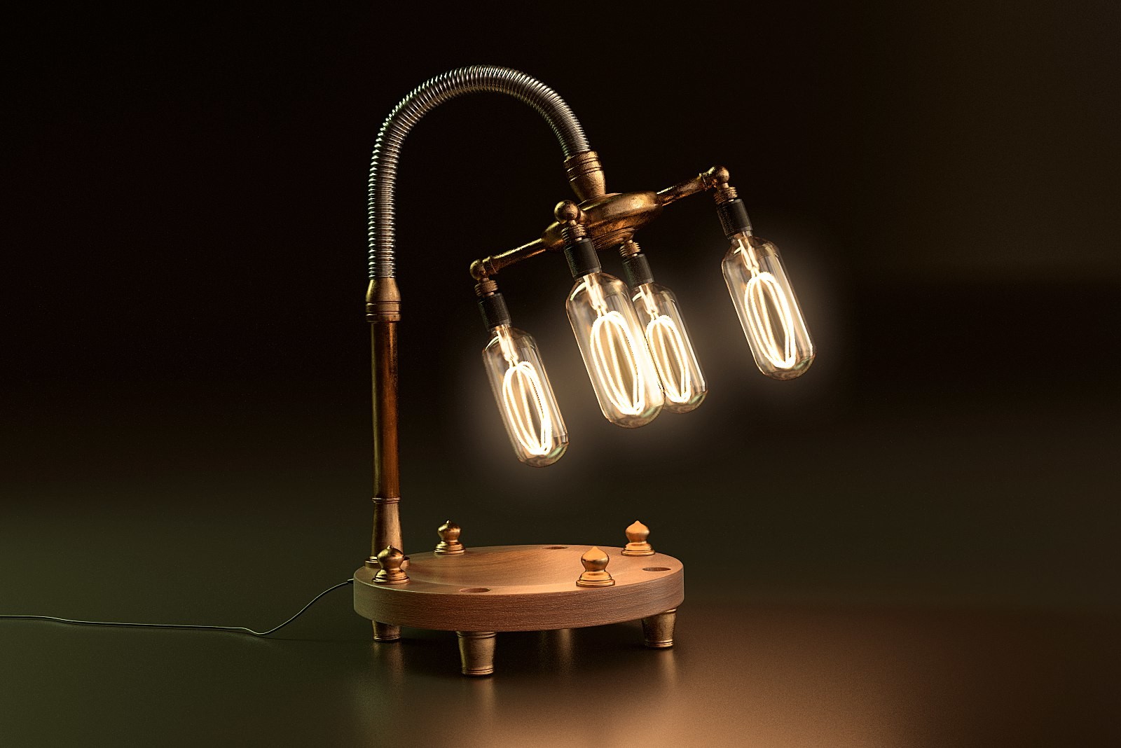 ArtStation - The lamp of Edison